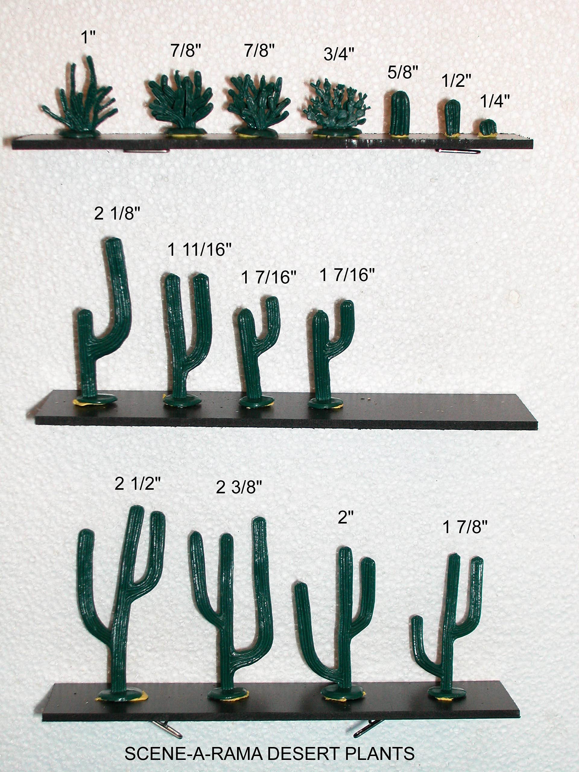 Woodland Scenics SP4124 Desert Plants Diorama Kit