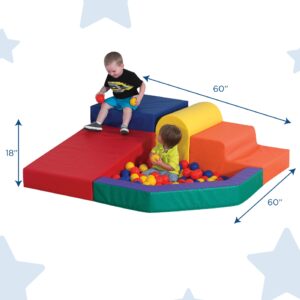 Children's Factory Mikayla's Mini Mountain, Playroom Baby Climber, Indoor Soft Play Equipment for Preschool, Daycare