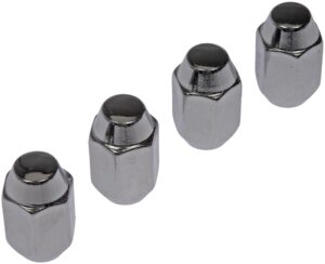 dorman 711-309 wheel nut chrome acorn 1-pc m12-1.50 compatible with select models, 4 pack