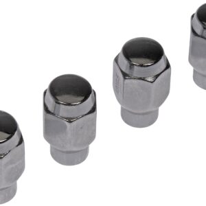 Dorman 711-312 Wheel Nut Chrome Et Conical M12-1.50 Compatible with Select Models, 4 Pack