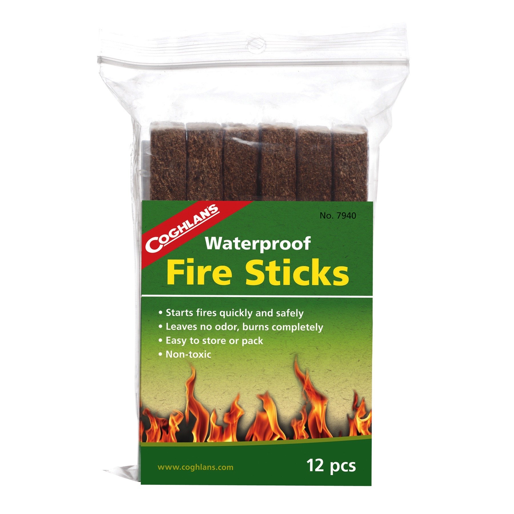 Coghlan's 7940 Fire Stick, (Pack of 12)