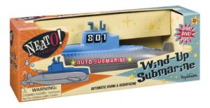 toysmith neato! classic toys wind up diving submarine