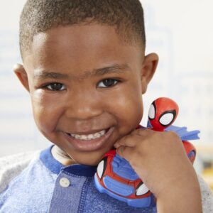 Spidey and His Amazing Friends Marvel Spidey Action Figure and Web-Crawler Vehicle, for Kids Ages 3 and Up