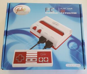 yobo fc game top loader console (red/white)