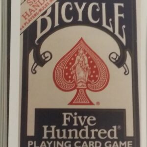 Bicycle Six Handed 500 Card Deck