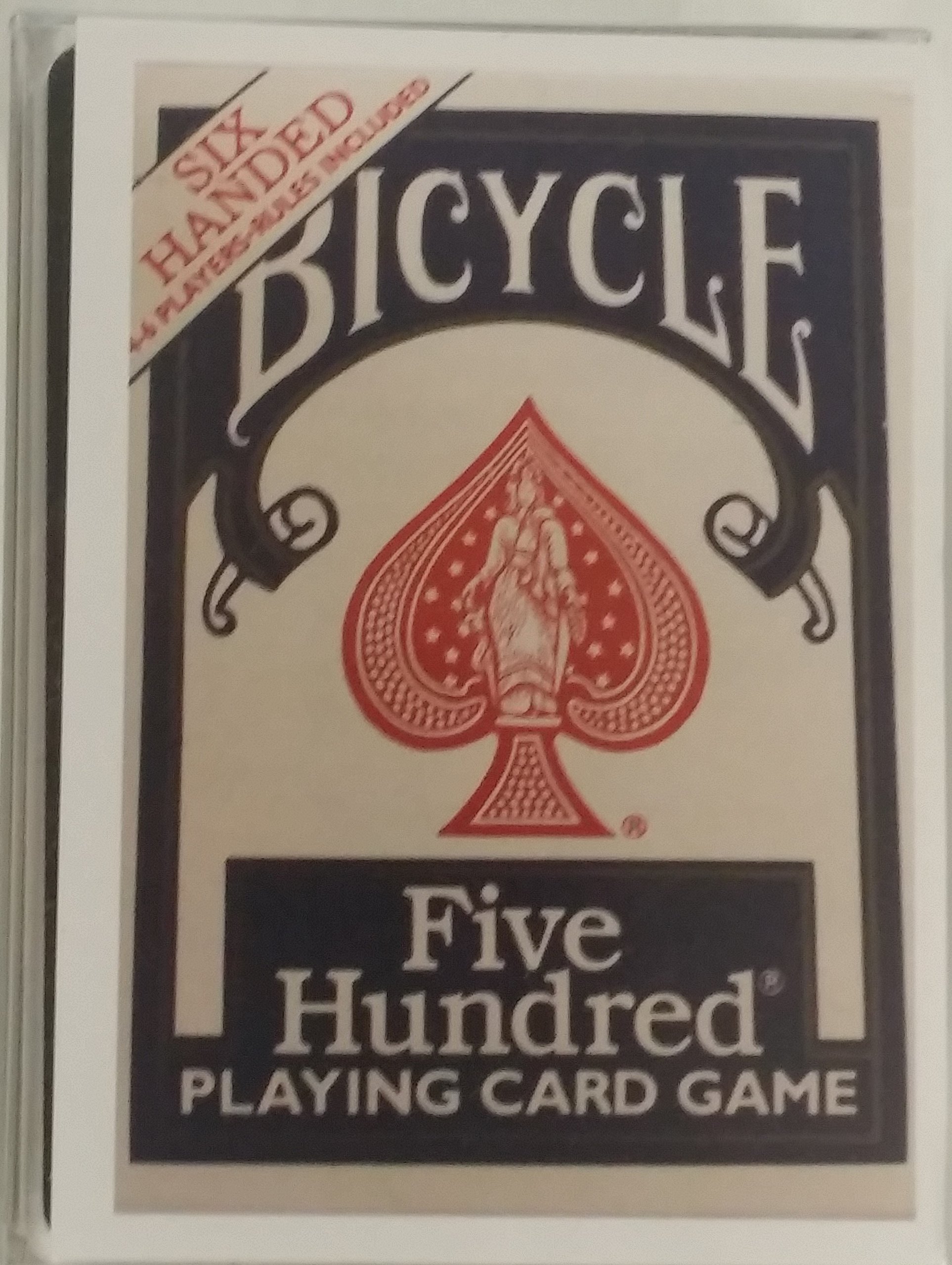 Bicycle Six Handed 500 Card Deck