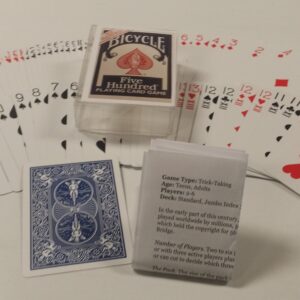 Bicycle Six Handed 500 Card Deck