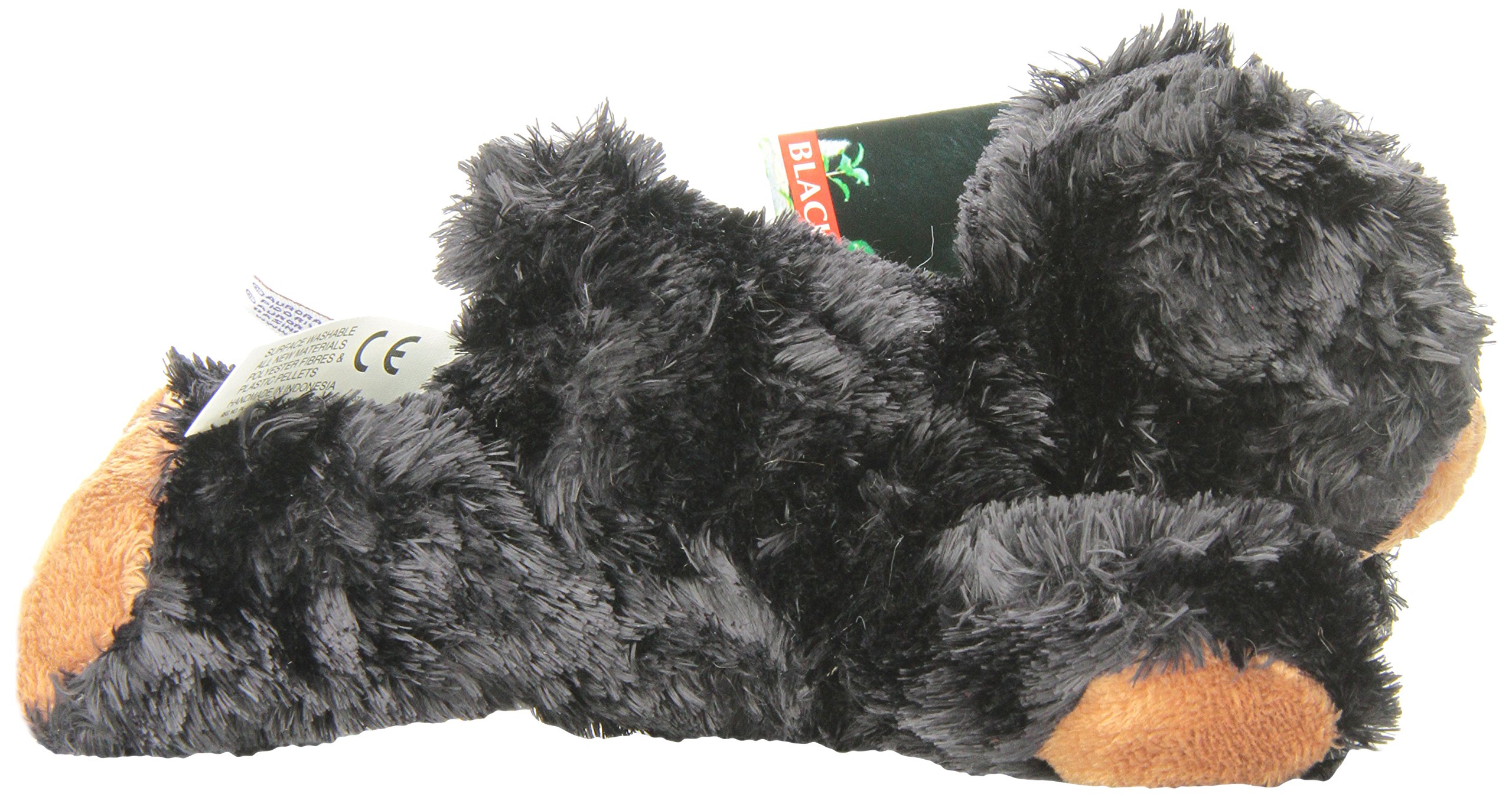 Aurora® Adorable Mini Flopsie™ Sullivan™ Stuffed Animal - Playful Ease - Timeless Companions - Black 8 Inches