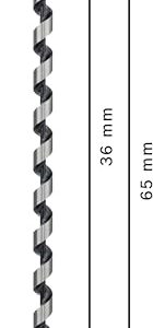 Bosch 2608597645 Wood Auger Drill Bit 18mmx14.17inx17.72In