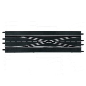 carrera 30347 double lane change track section add on expansion accessory part compatible with digital 132 and 124 slot car tracks