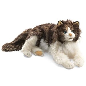 folkmanis ragdoll cat hand puppet