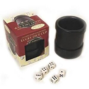 lucky dice cup (box)