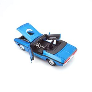 Maisto 1:24 Scale 1970 Dodge Challenger R/T Convertible Diecast Vehicle (Colors May Vary)