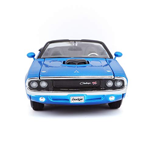 Maisto 1:24 Scale 1970 Dodge Challenger R/T Convertible Diecast Vehicle (Colors May Vary)