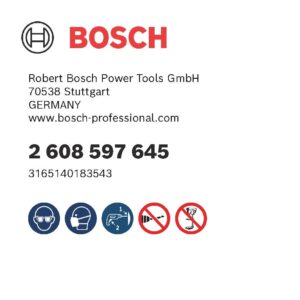 Bosch 2608597645 Wood Auger Drill Bit 18mmx14.17inx17.72In