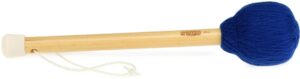 grover pro percussion soft gong/tam tam beater for gongs over 32 inches - blue