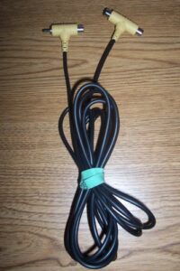 playstation ps2 ~ av audio video multi cable ~ use with guncon light gun ~ composite rca cable