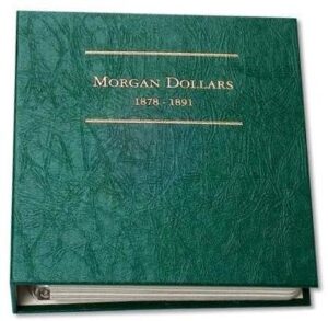 littleton morgan dollars 1878-1891 archival quality album