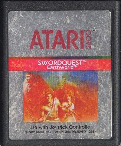 SwordQuest: EarthWorld (Atari 2600)