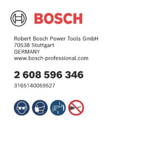 Bosch 2608596346 Formwork Drill Bit with Cylindrical Shank 16mmx23.62In