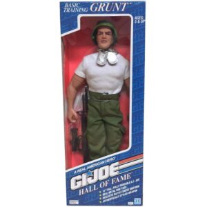 g.i. joe basic training grunt 12" action figure hall of fame