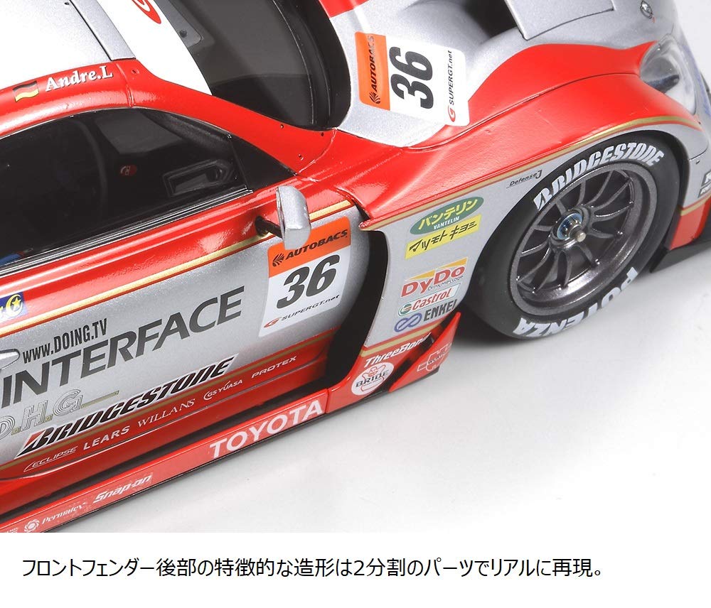 Open Interface Tom's SC430 Race Car 1/24 Tamiya