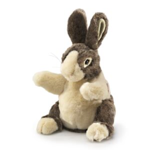 folkmanis baby dutch rabbit hand puppet