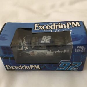 JIMMIE JOHNSON #92 EXCEDRIN PM 2001 LIMITED EDITION