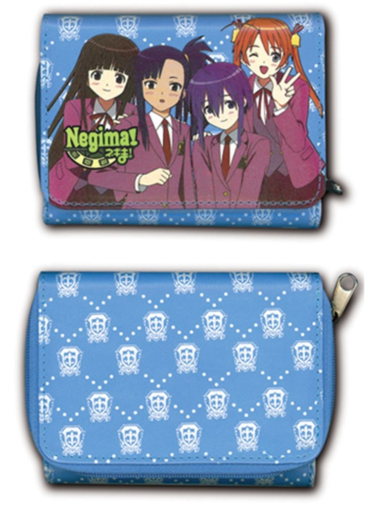 Great Eastern Entertainment Girls Negima Wallet, Blue