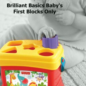 Fisher-Price Brilliant Basics Baby's First Blocks