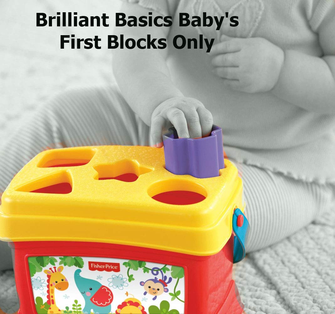 Fisher-Price Brilliant Basics Baby's First Blocks