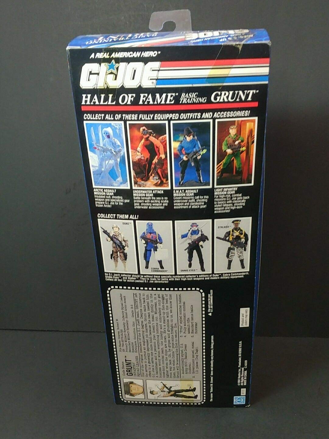 G.I. Joe Basic Training Grunt 12" Action Figure Hall of Fame