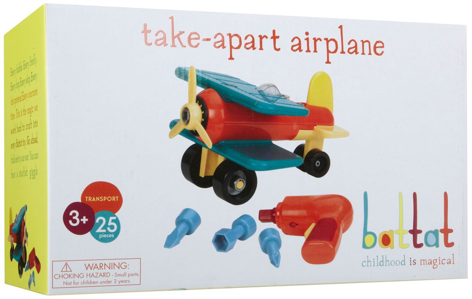 Battat Take-A-Part Vehicle Airplane (Old Model)