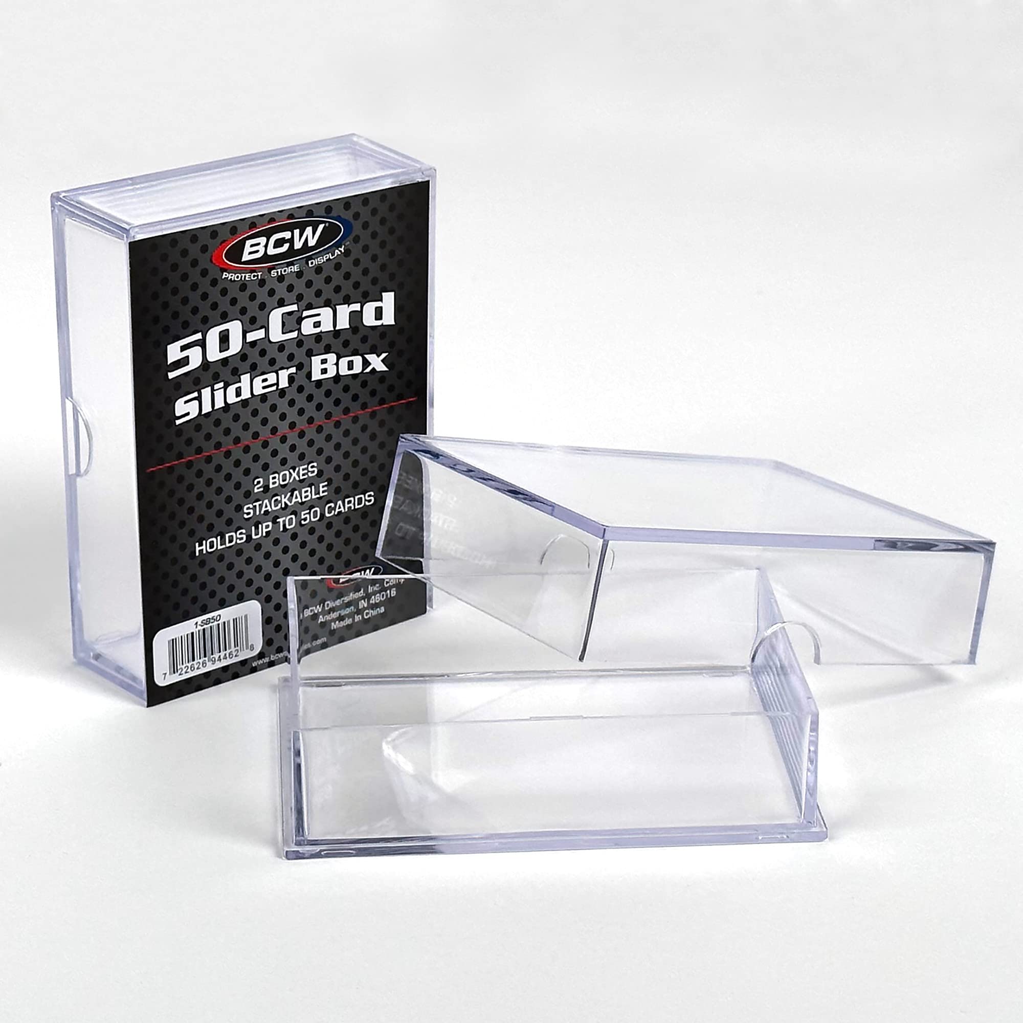 BCW 1-SB50 2 Piece Slider Box - 50 Count