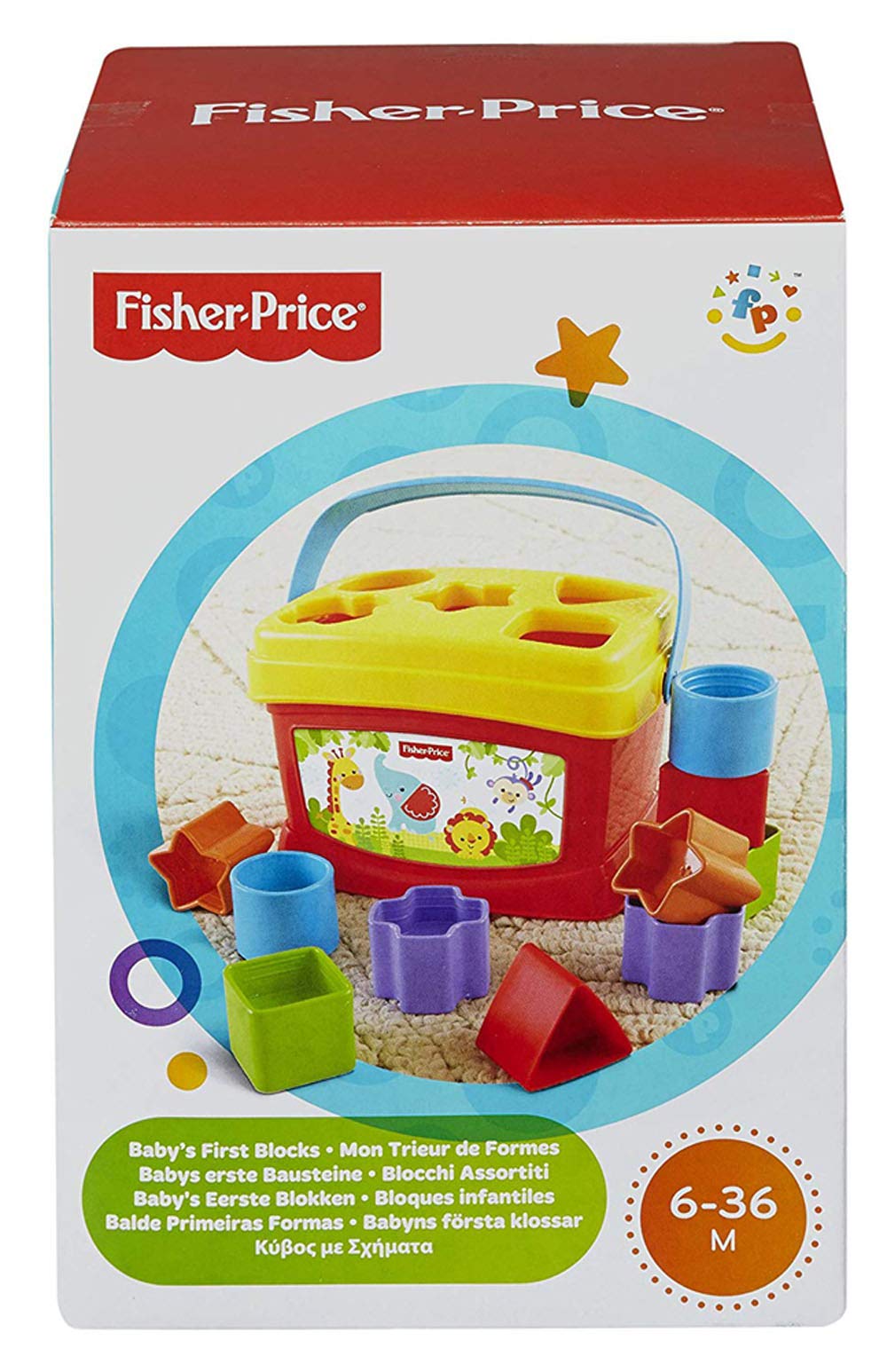 Fisher-Price Brilliant Basics Baby's First Blocks