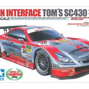 Open Interface Tom's SC430 Race Car 1/24 Tamiya