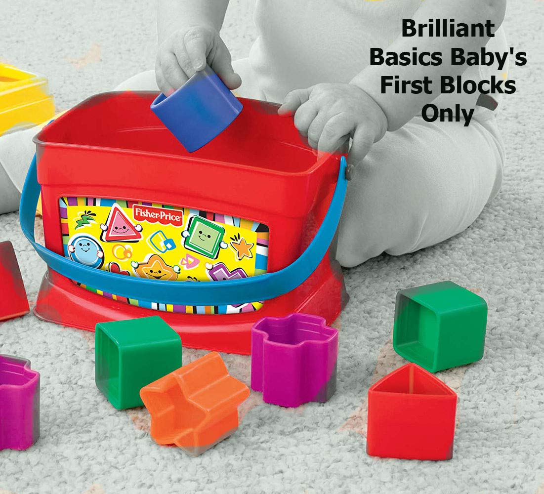 Fisher-Price Brilliant Basics Baby's First Blocks