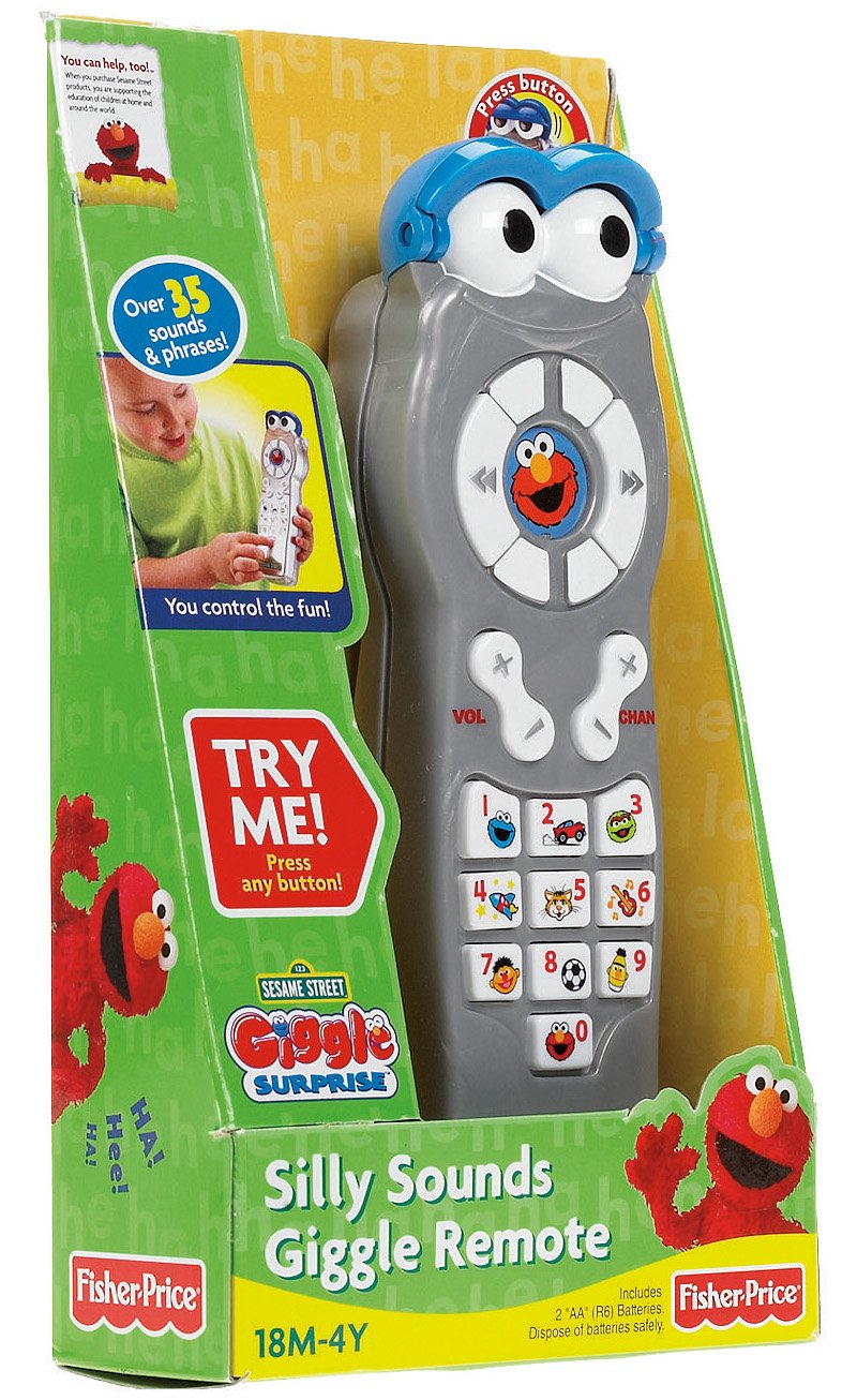 Fisher-Price Sesame Street Silly Sounds Remote