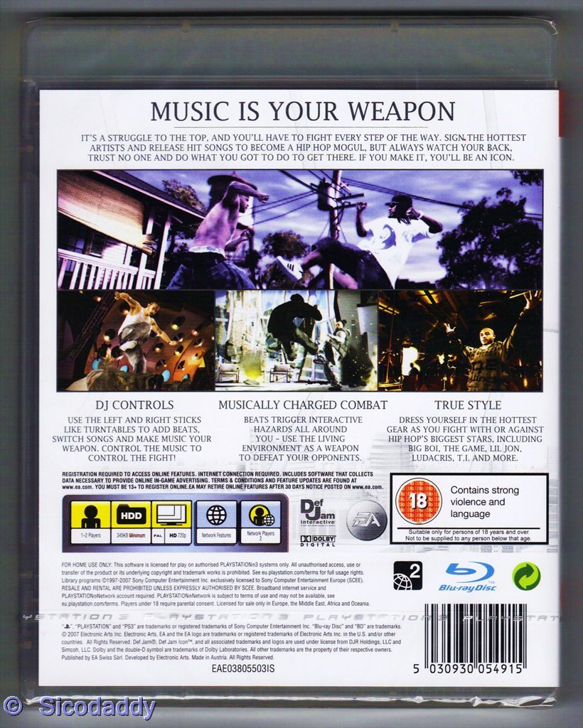 Def Jam: Icon (PS3)