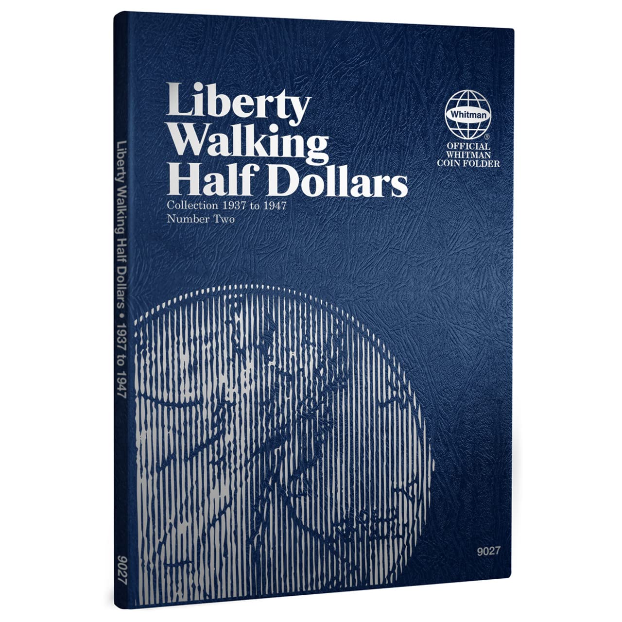 Whitman US Walking Liberty Half Dollar Coin Folder 1937 - 1947 #9027