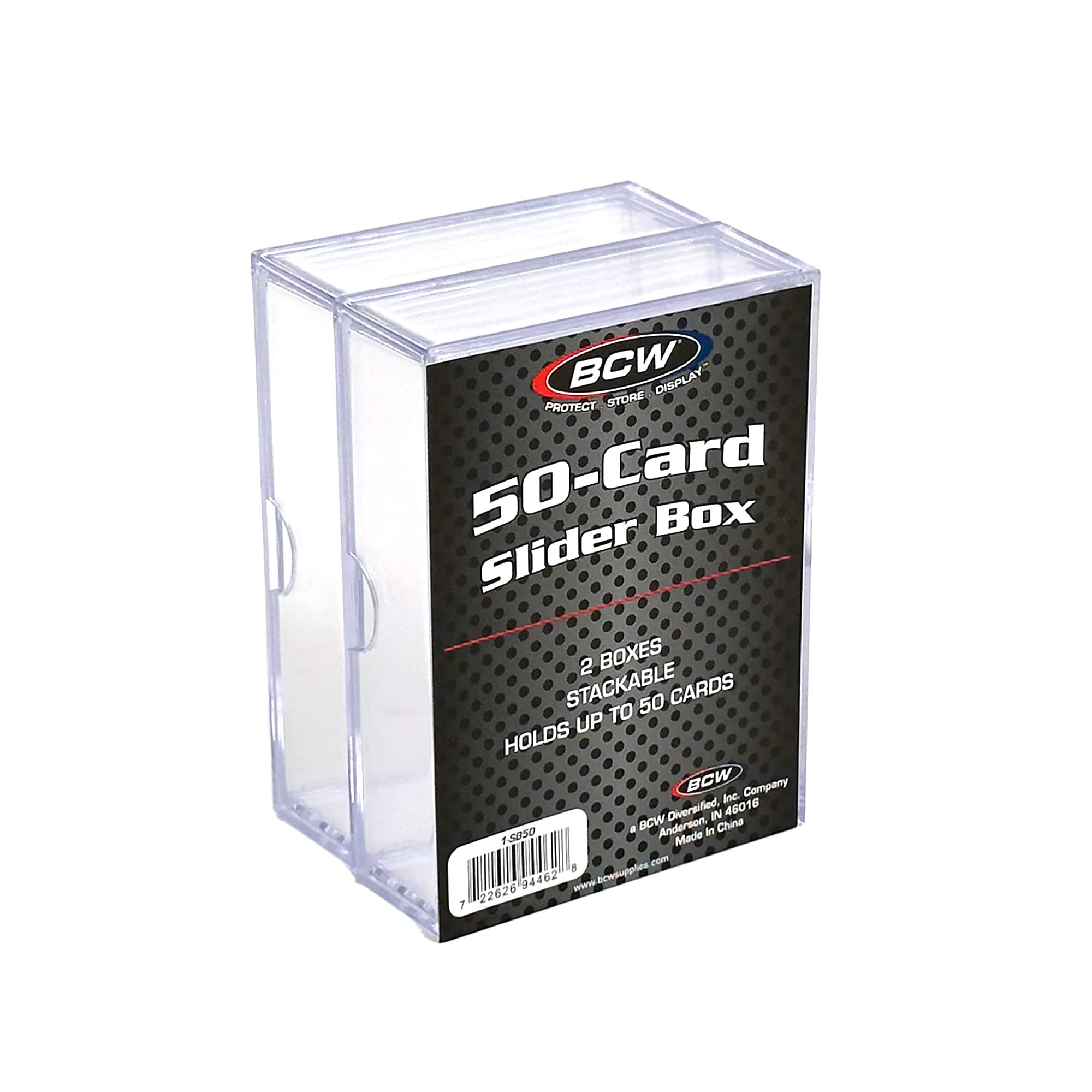 BCW 1-SB50 2 Piece Slider Box - 50 Count