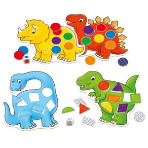 Orchard Toys Dotty Dinosaurs Children's Game, Multi, One Size