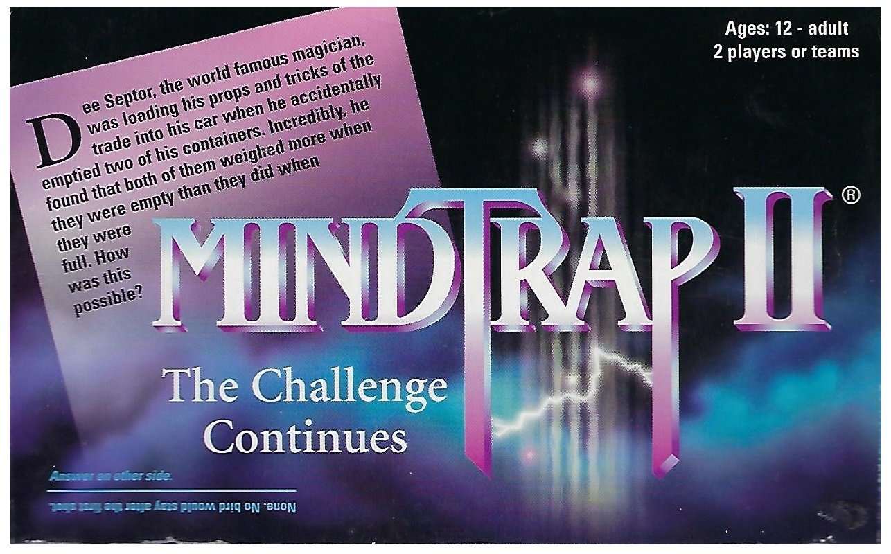 MindTrap II 2 ~ The Challenge Continues