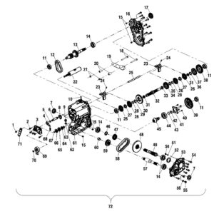 Polaris Ranger Gear, 33T, Genuine OEM Part 3233852, Qty 1