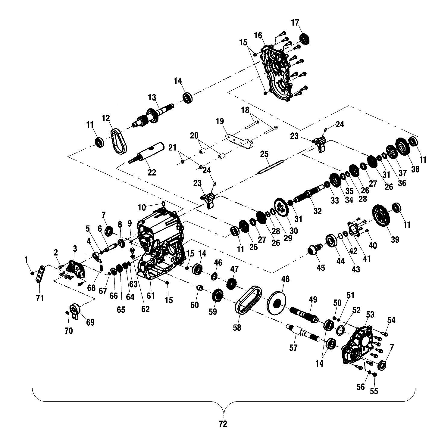 Polaris Ranger Gear, 33T, Genuine OEM Part 3233852, Qty 1