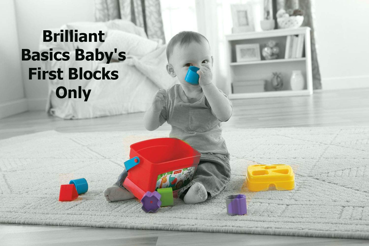 Fisher-Price Brilliant Basics Baby's First Blocks