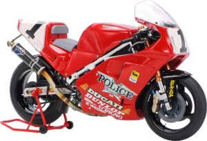 tamiya 4950344992546 300014063-1:12 ducati 888 superbike 1993, red