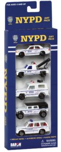 daron nypd vehicle gift set, 5-piece