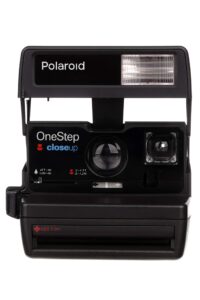 polaroid one step close up 600 film instant camera