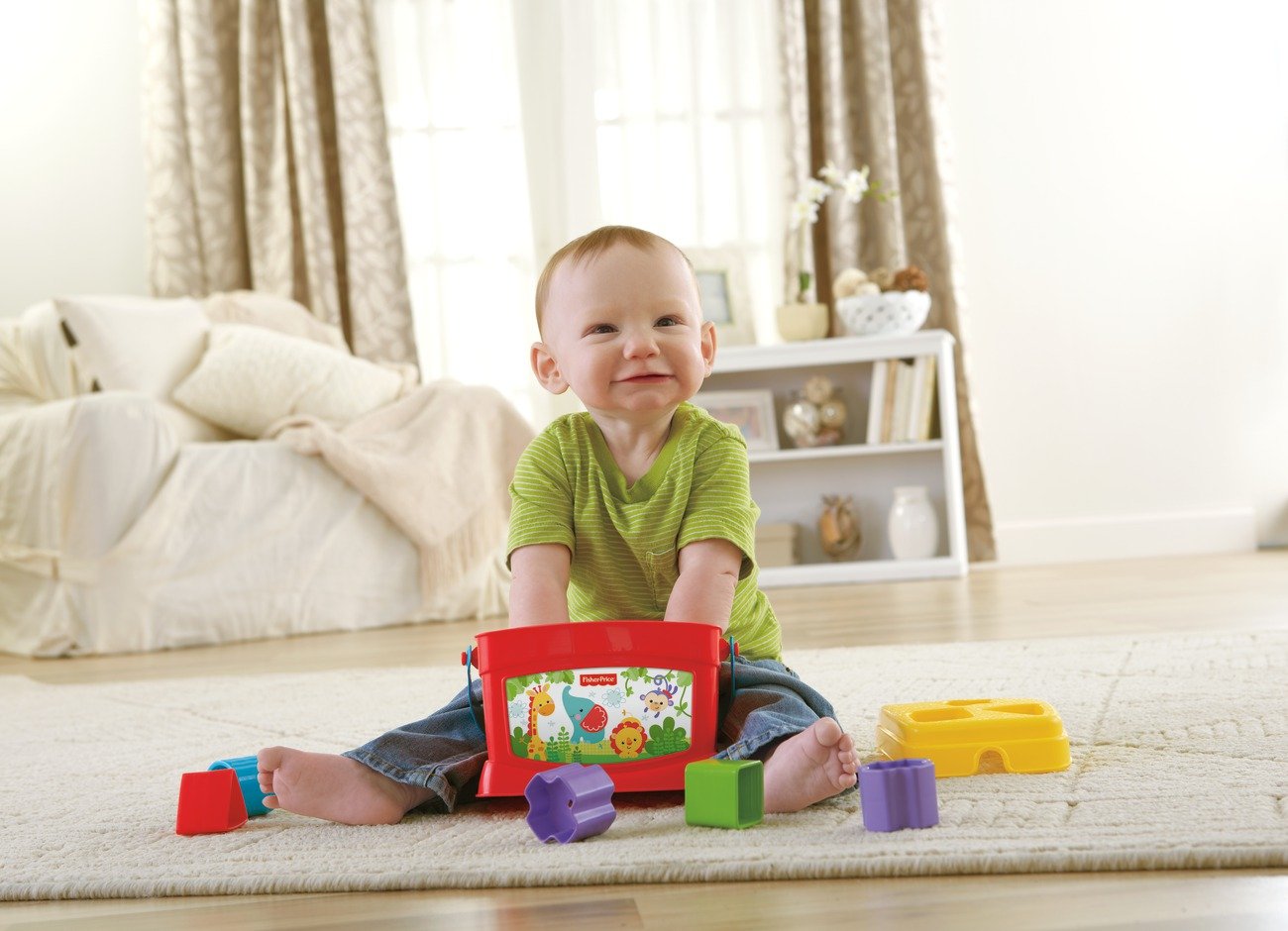 Fisher-Price Brilliant Basics Baby's First Blocks